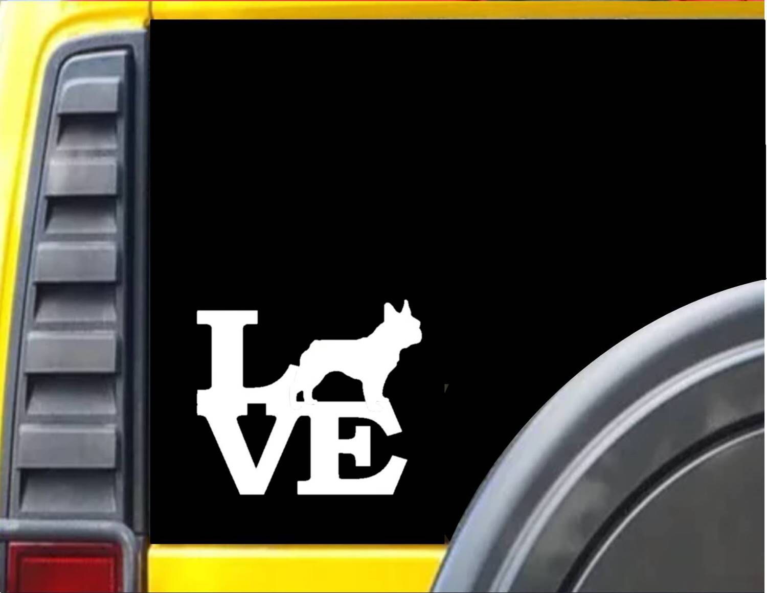 Frenchie Love Window Decal Sticker *F150* - Etsy