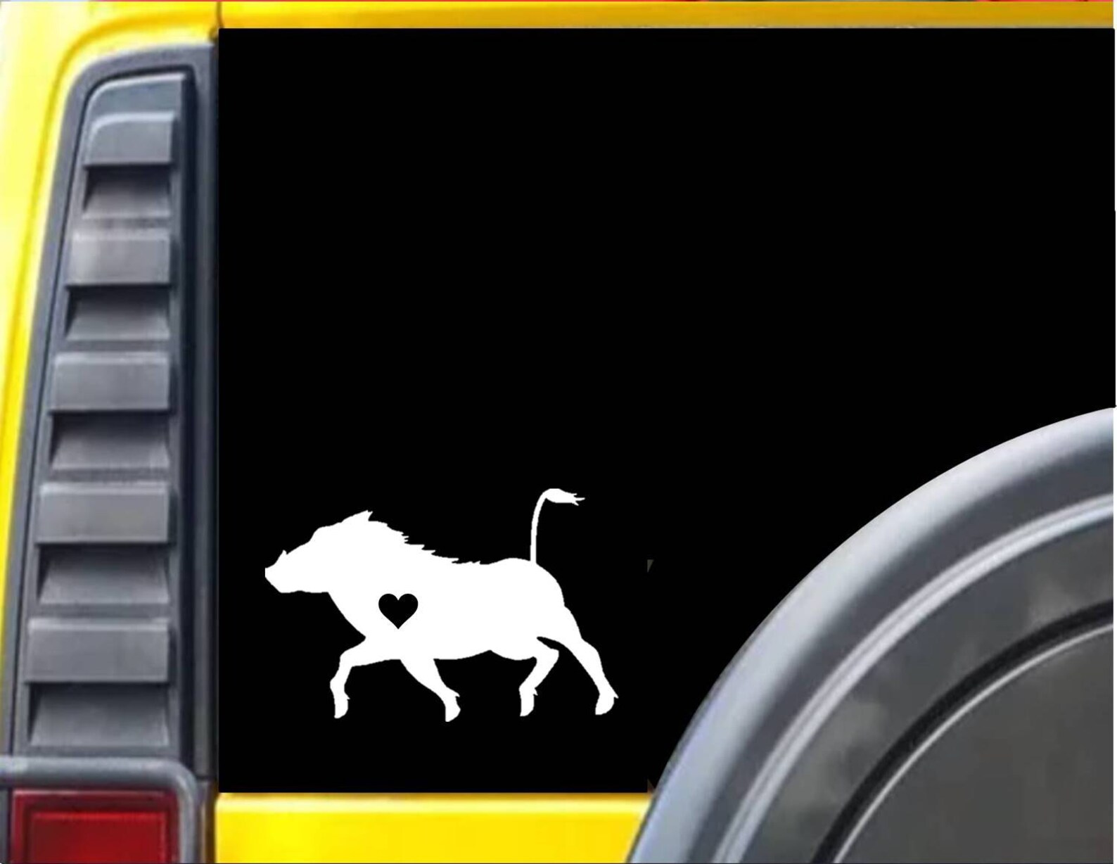 Warthog Window Decal Sticker *J487* - Etsy