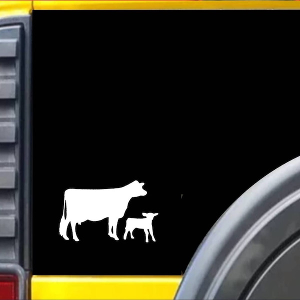 Dairy Cow Decal - Etsy