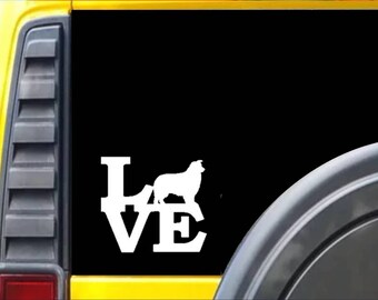 Aussie Little Heart Window Decal Australian Shepherd Sticker | Etsy