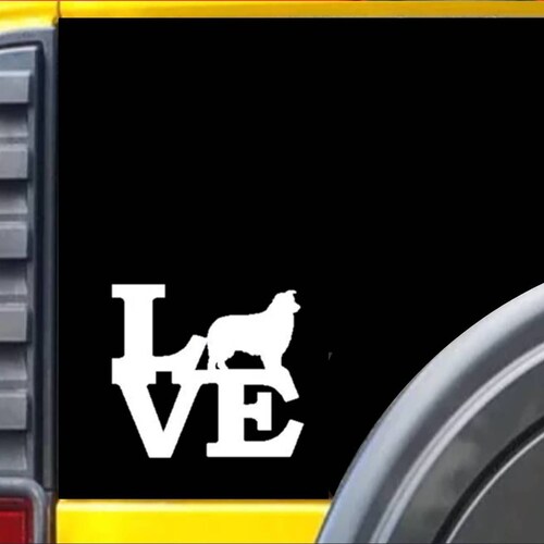 Aussie Little Heart Window Decal Australian Shepherd Sticker - Etsy