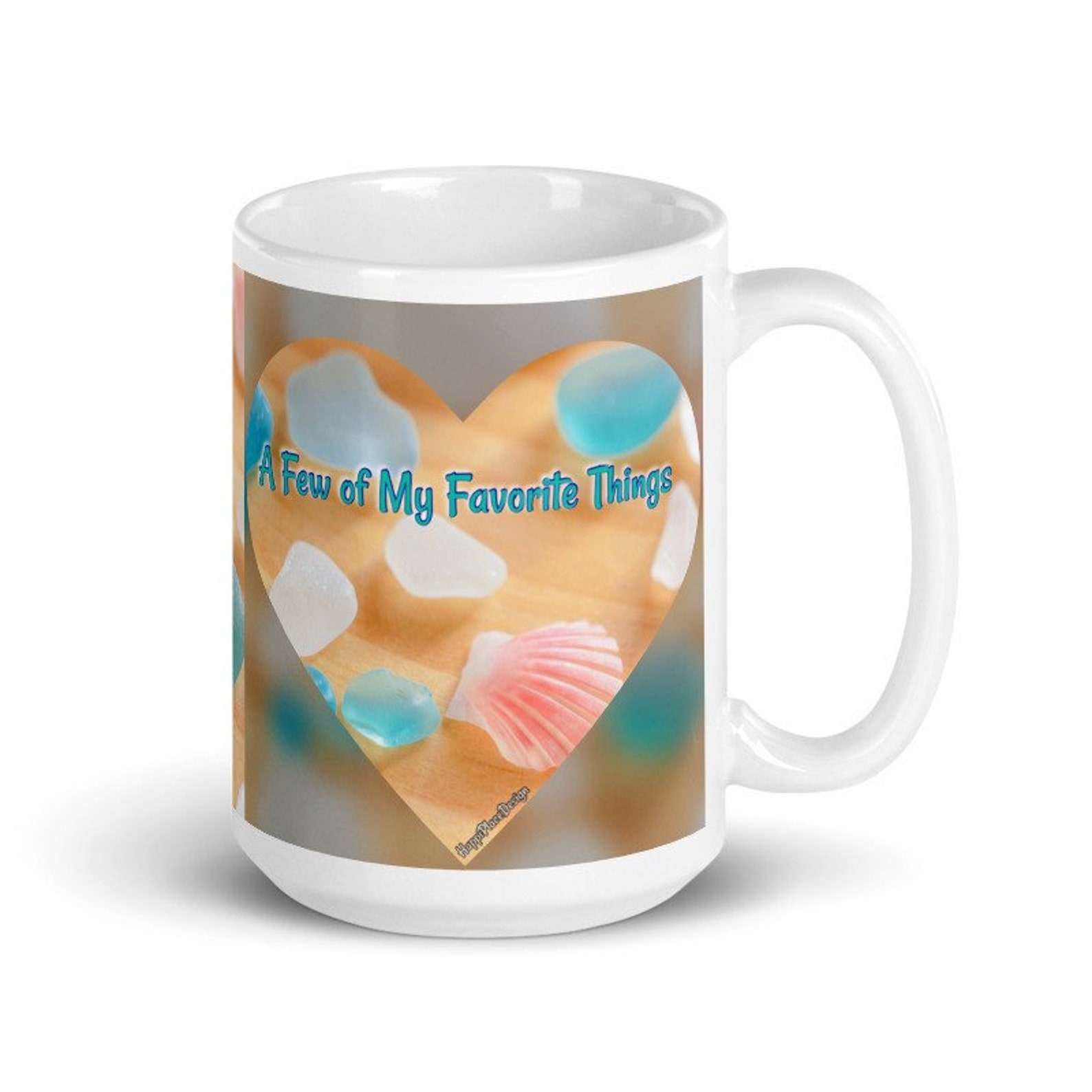Sea-glass & Shells Mug Sea Glass Mug Sea Glass Lover Mug - Etsy UK