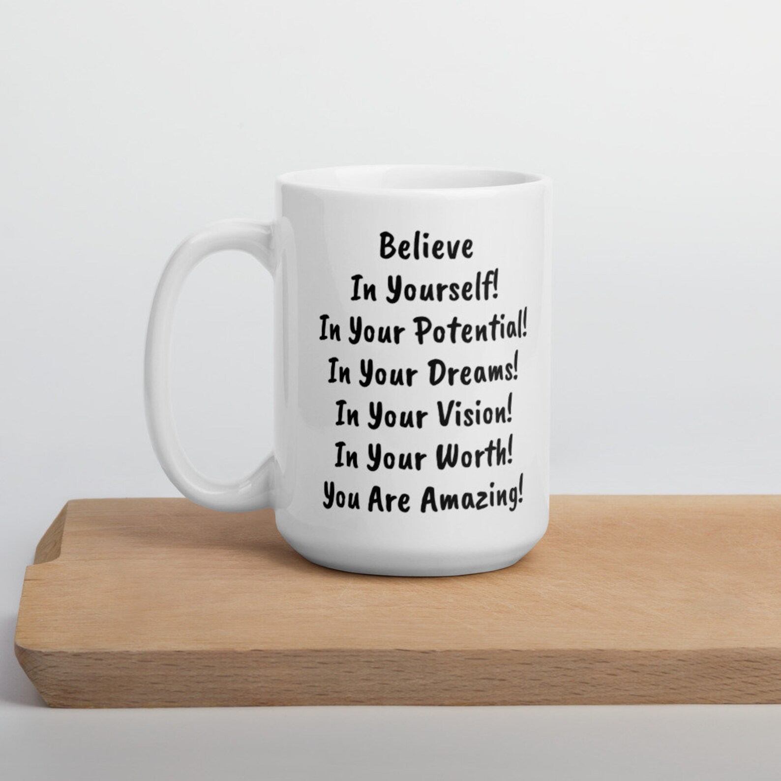 Positivity Mug, Affirmation Mug, Positive Coffee Mug, Believe Mug - Etsy UK