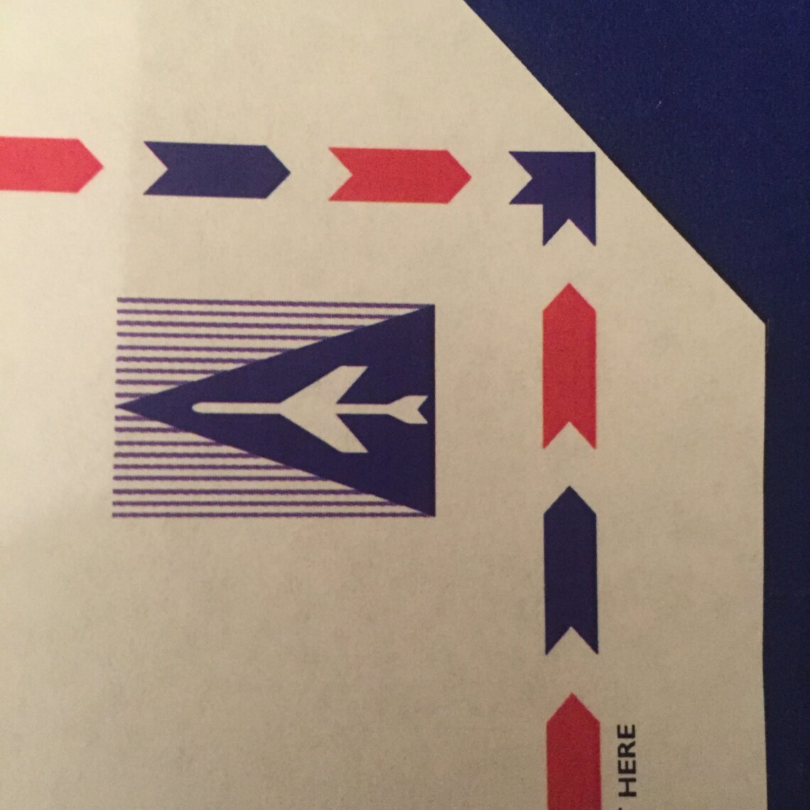 Aerogramme Printable Template - Australia 1959 Reproduction - Vector ...