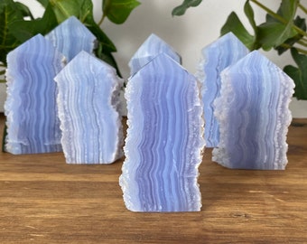 Blue Lace Agate | Etsy