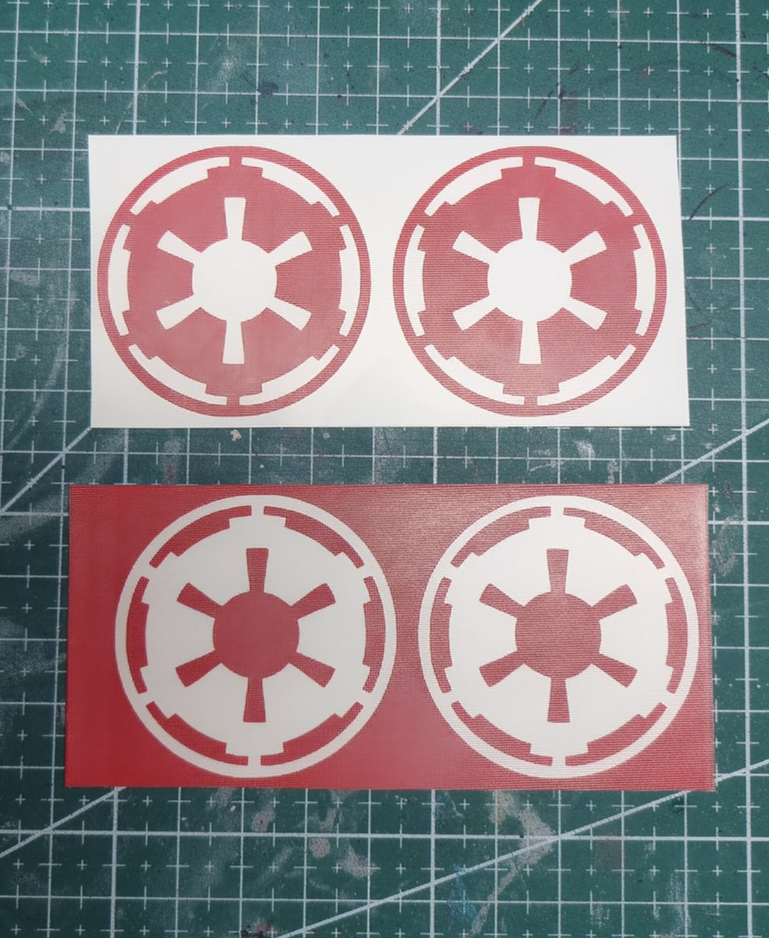 Captain Enoch Helm Vinyl Decal / Lackierschablone Aufkleber, Imperial ...