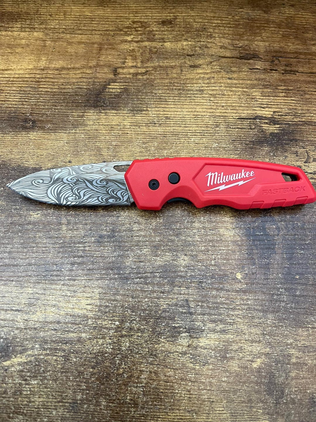 MILWAUKEE FASTBACK Stainless Steel Folding Knife - Etsy
