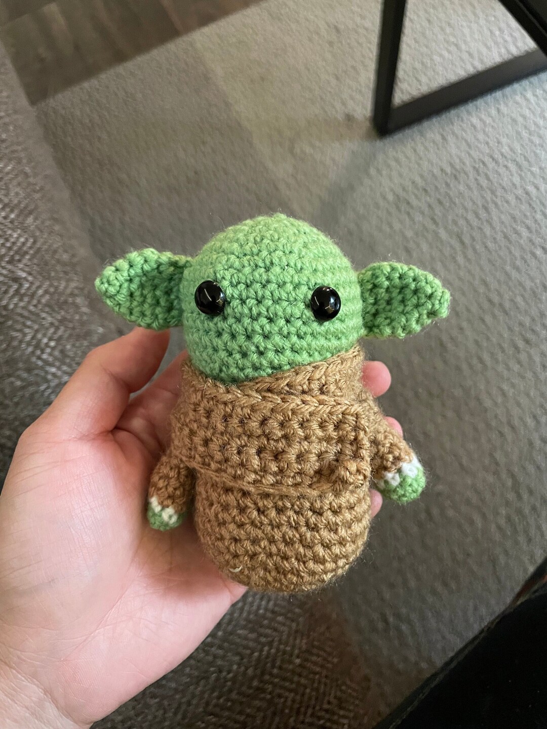 Crochet Baby Yoda Animaguri - Etsy