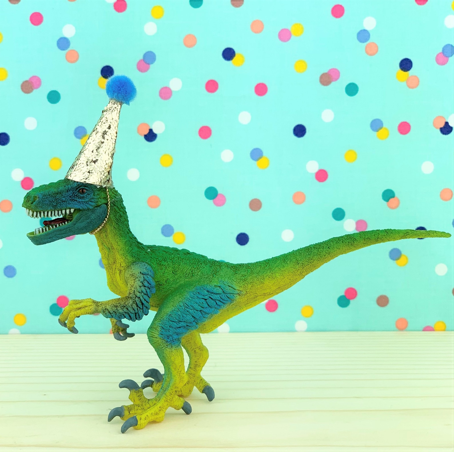 Velociraptor Dinosaur Cake Topper/dinosaur Party Cake/dinosaur - Etsy