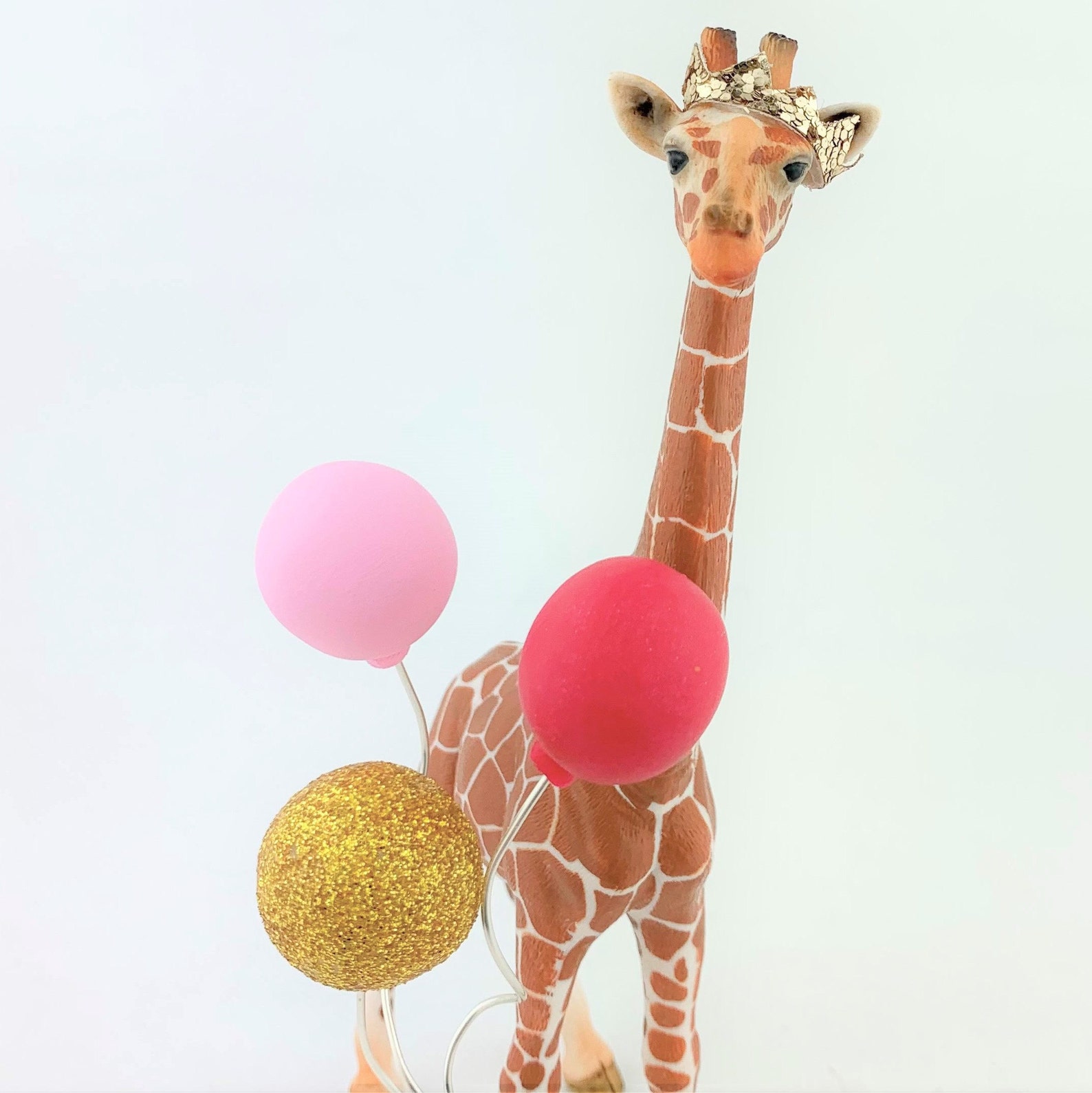 Giraffe Cake Topper/safari Party Cake/safari Animal Cake Toppers/party ...