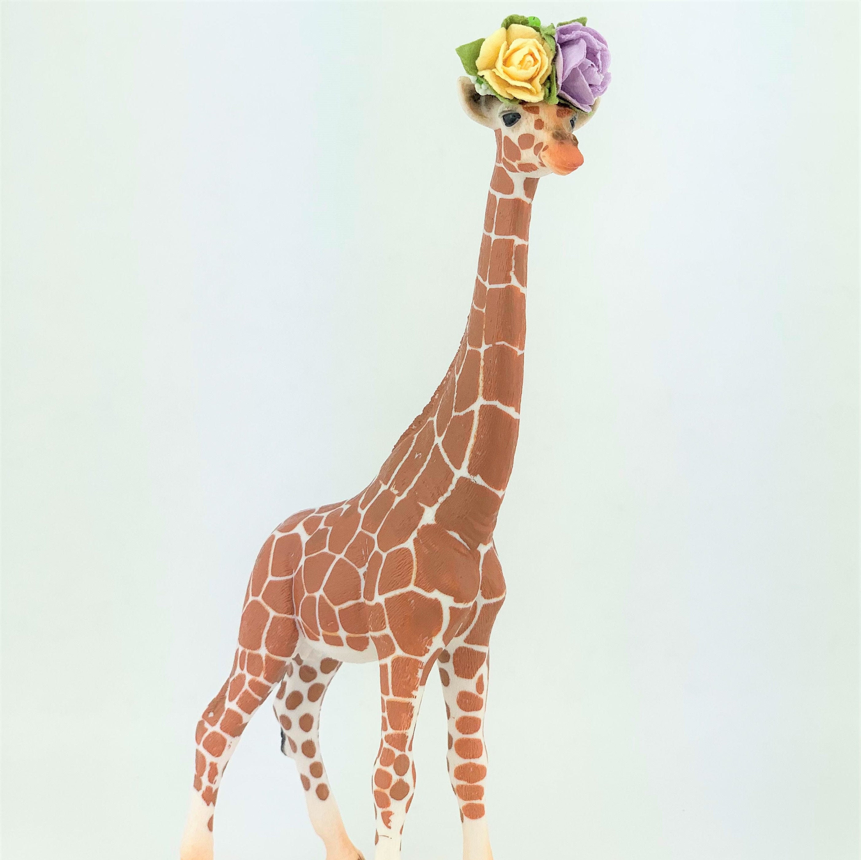 Giraffe Cake Topper/safari Party Cake/safari Animal Cake Toppers/party ...