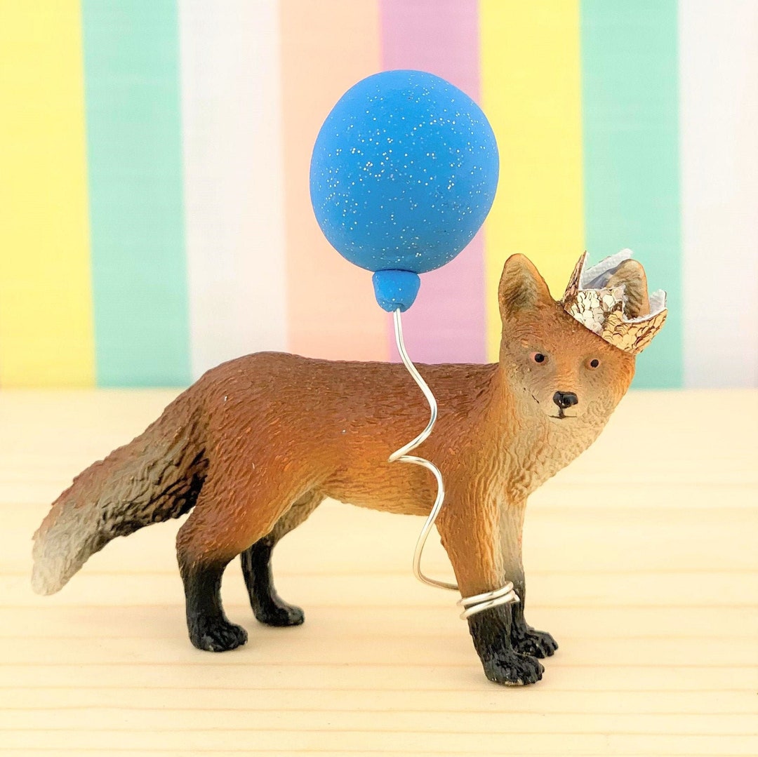 Fox Cake Topper/forest Party Cake/forest Animal Cake Toppers/party ...