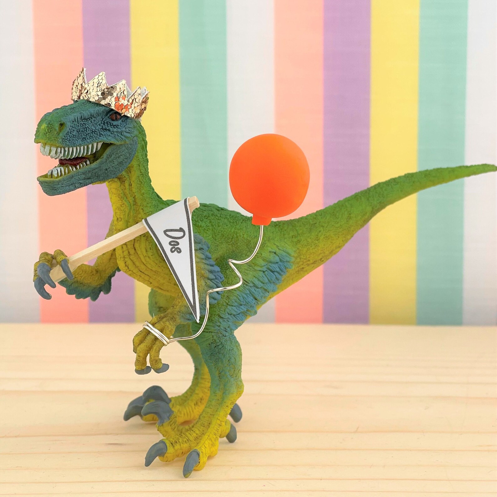 Velociraptor Dinosaur Cake Topper/dinosaur Party Cake/dinosaur - Etsy