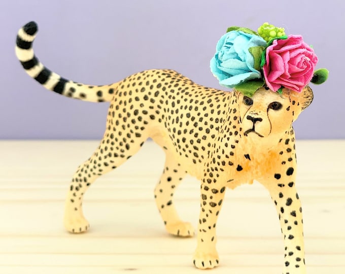 Cheetah Cake Topper/safari Party Cake/safari Animal Cake Toppers/party ...