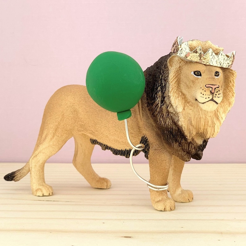 Lion Cake Topper/safari Party Cake/safari Animal Cake - Etsy