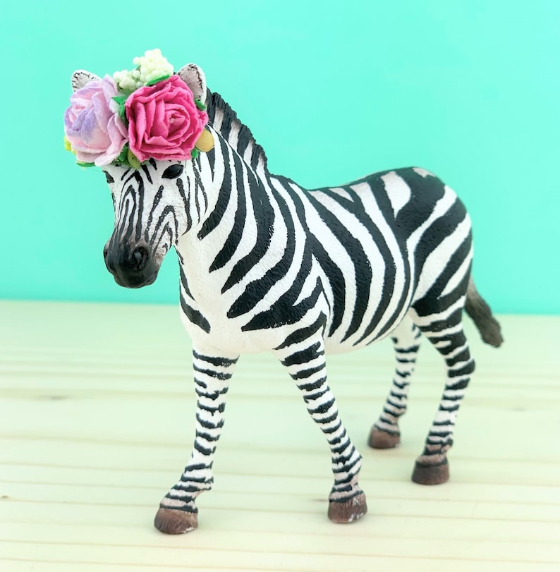 Zebra Cake Topper/safari Party Cake/safari Animal Cake - Etsy