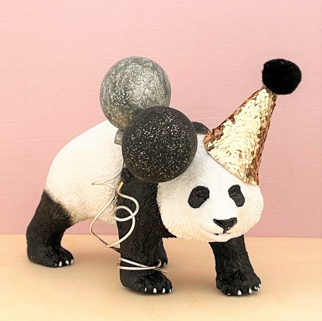 Panda Cake Topper/forest Party Cake/forest Animal Cake Toppers/party ...