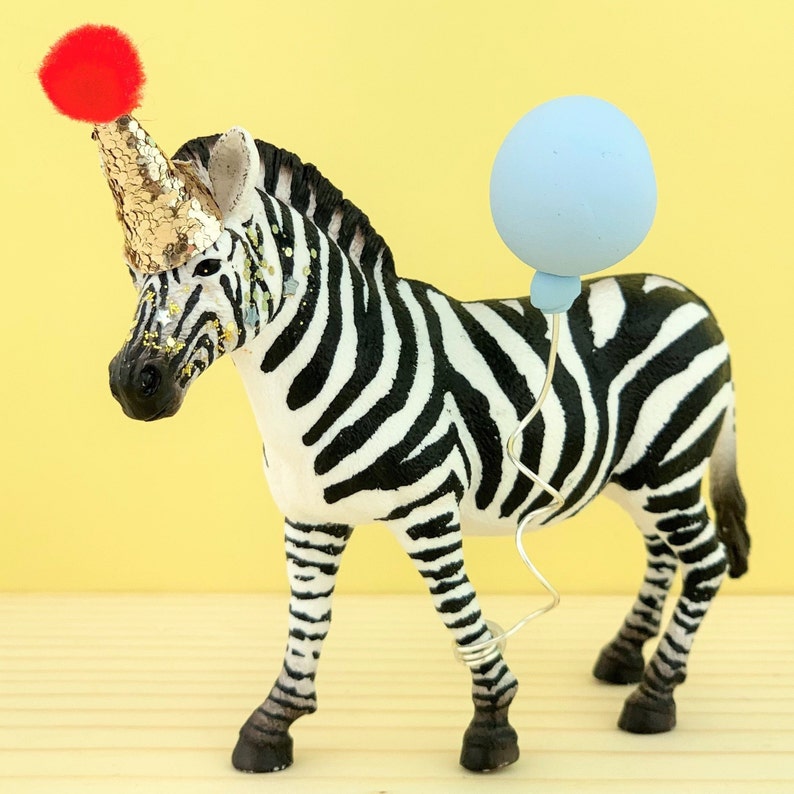 Zebra Cake Topper/safari Party Cake/safari Animal Cake - Etsy