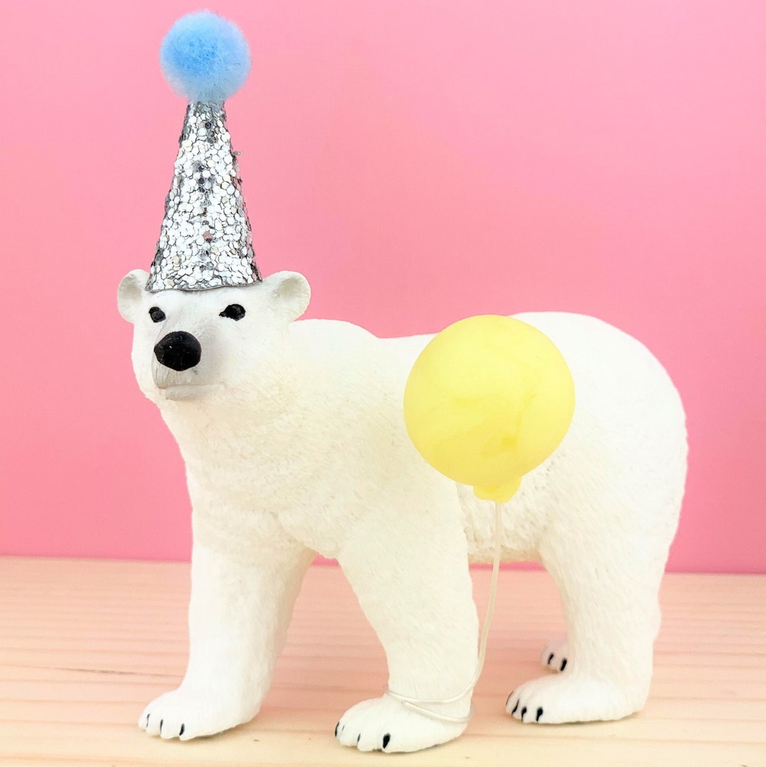 Polar Bear Cake Topper/antarctic Party Cake/polar Animal Cake Toppers ...