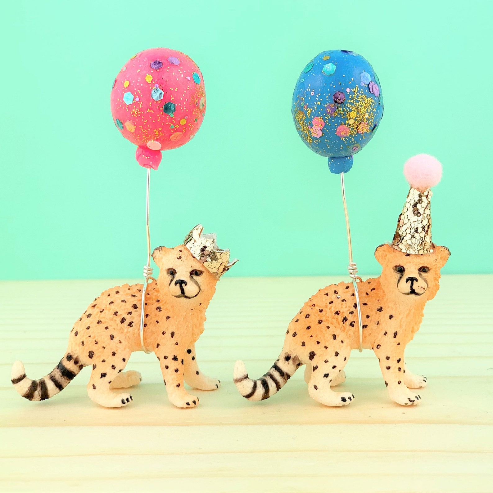 Cheetah Cub Cake Topper/safari Party Cake/safari Animal Cake - Etsy