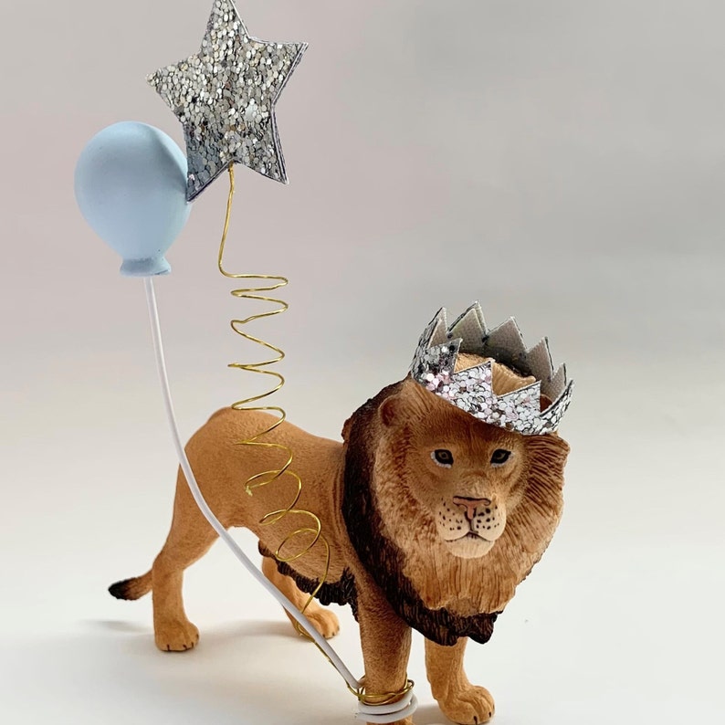 Lion Cake Topper/safari Party Cake/safari Animal Cake - Etsy
