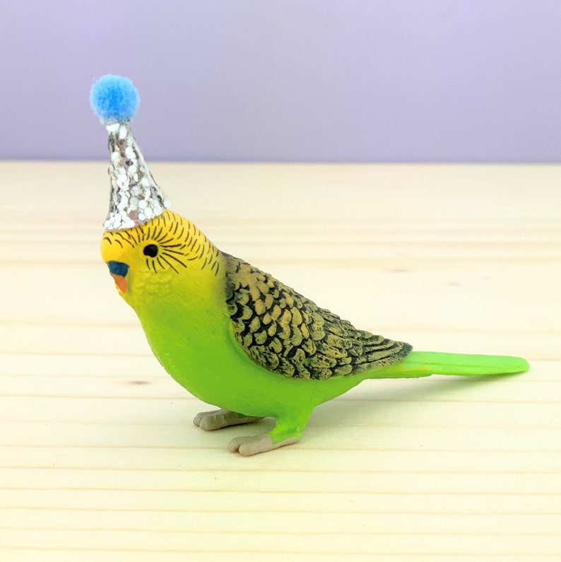 Parakeet Cake Topper/birds Party Cake/bird Animal Cake - Etsy