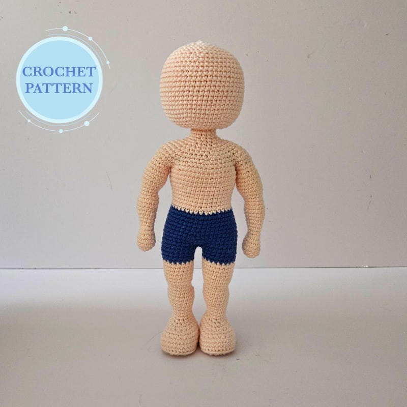 Male Stuffed Doll Pattern - Etsy