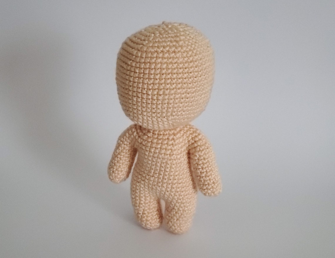 Chibi Doll Body Base Crochet Amigurumi Pattern - Etsy