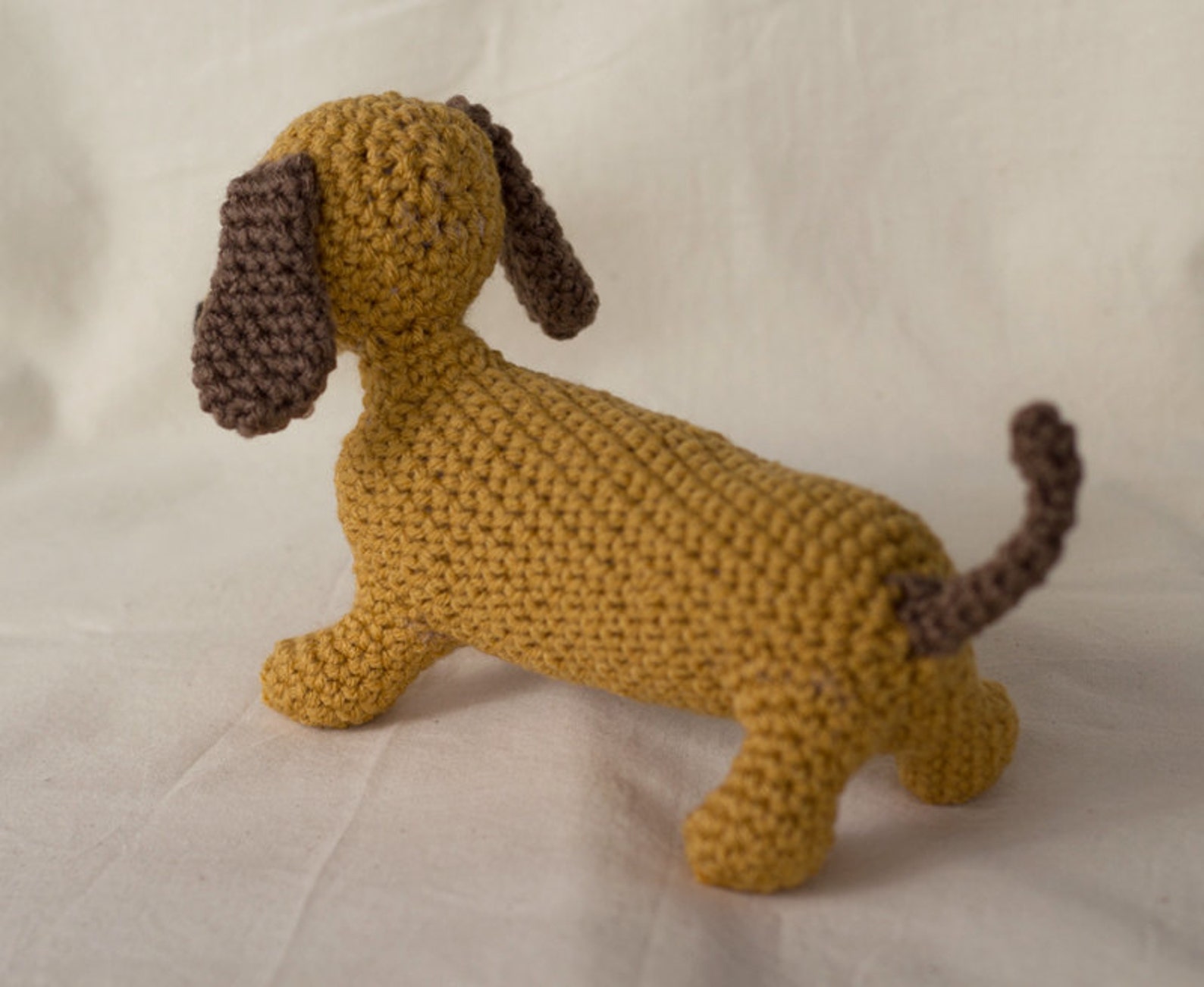Wiener Dog Crochet Pattern Amigurumi Puppy - Etsy