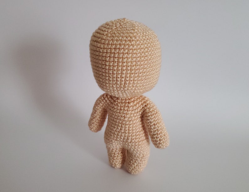 Chibi Doll Body Base Crochet Amigurumi Pattern - Etsy