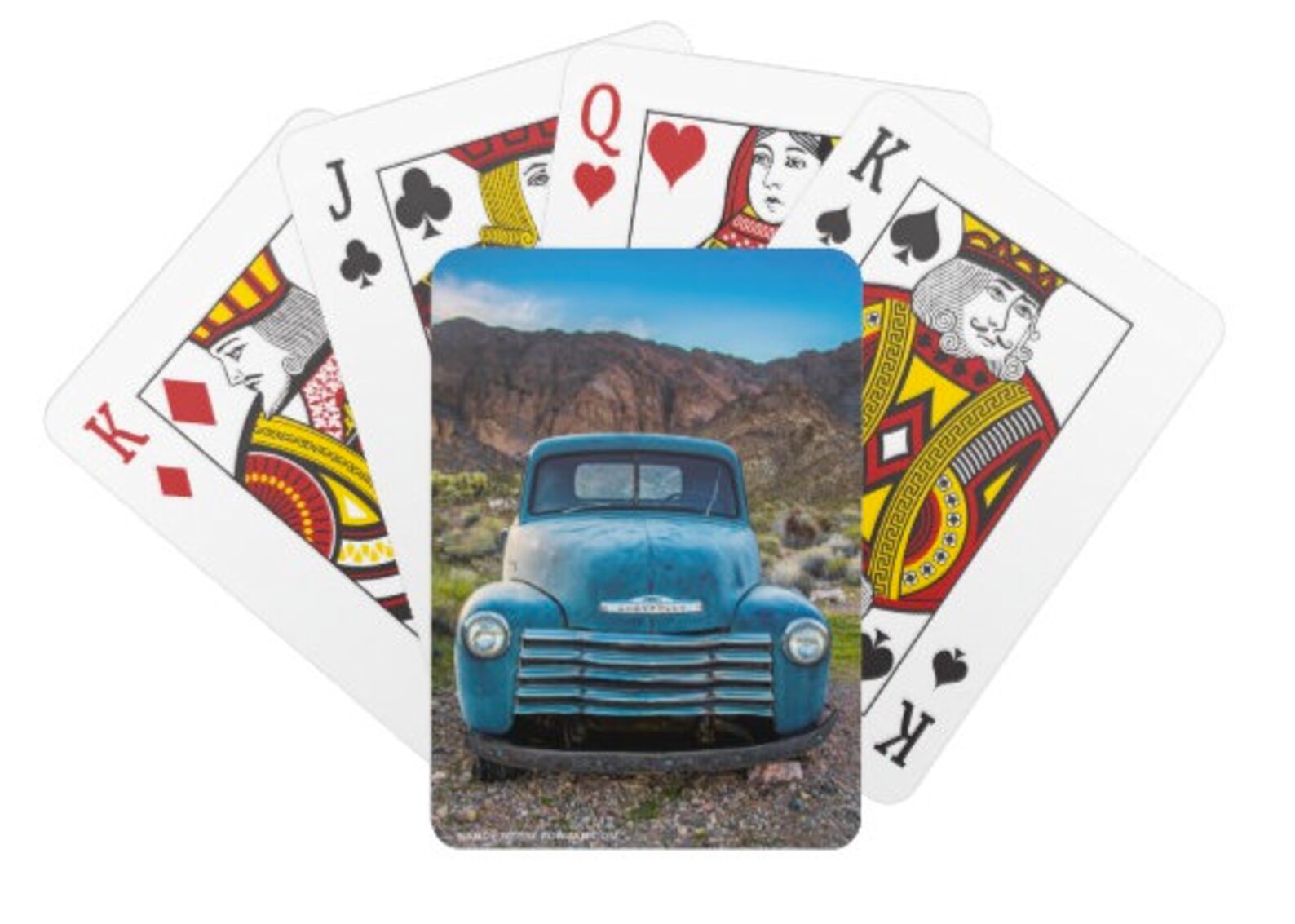 Rusty Truck Playing Cards - Etsy