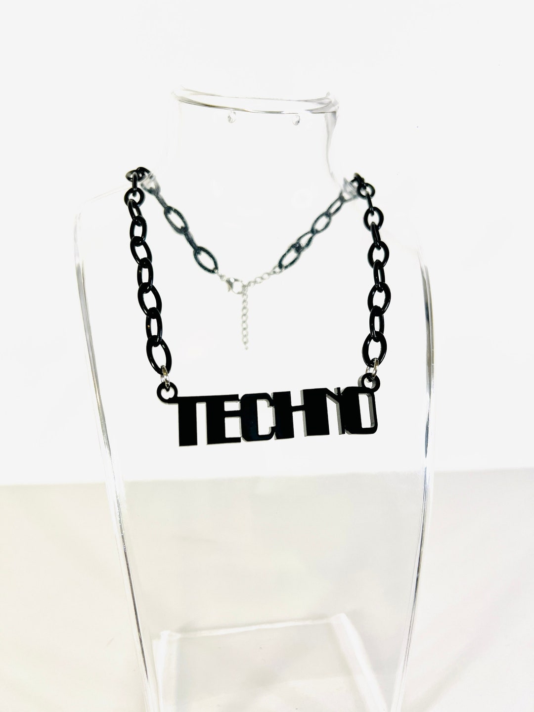 Techno Choker (edm Choker, Rave Accessories, Techno Music, Festival ...