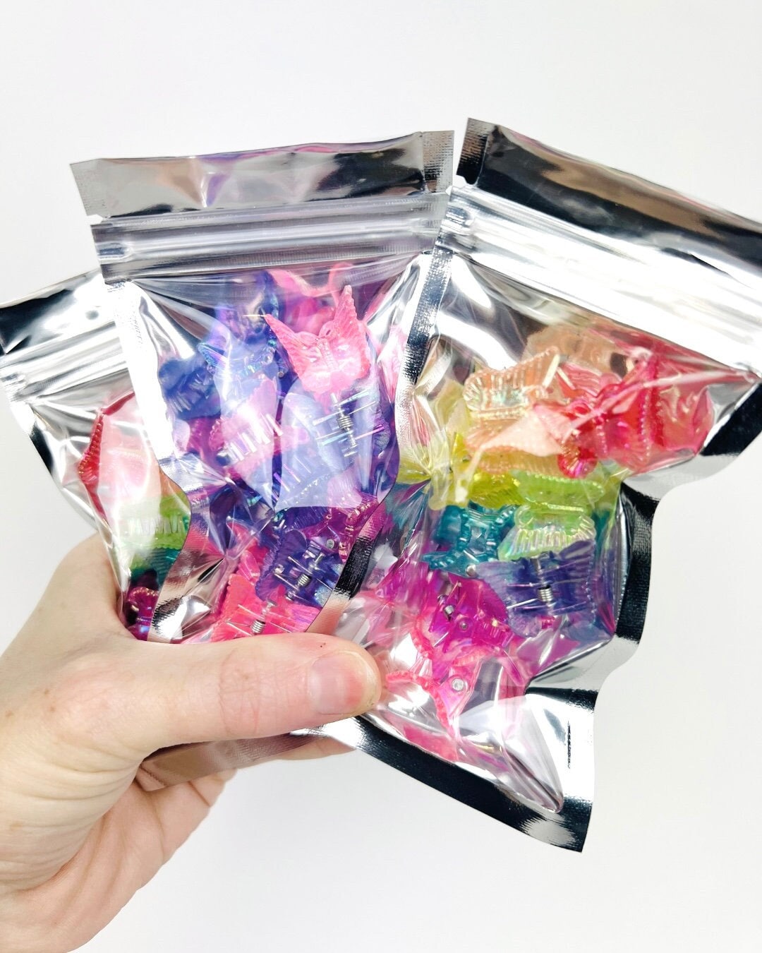 Butterfly Clips (hair Clips, 90s Clips, Early 2000s Hair Clips, Rave ...