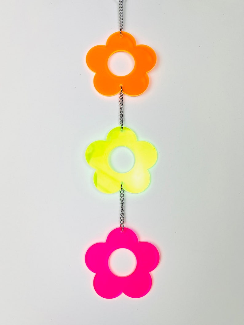 Flower Power Wall Hanging 90s Decor Rave Gift EDM - Etsy