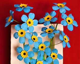 Forget Me Not Paper | Etsy