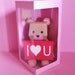 Teddy Bear Gift Display Box Templates DIY Instant Download Video ...
