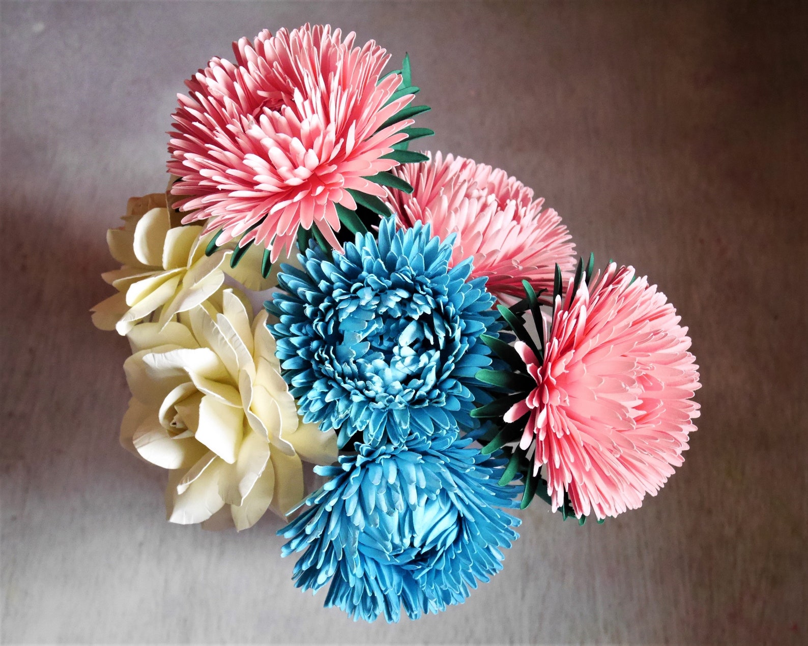 China Aster - Easy - Paper Flower - Templates - Instant Download - SVG ...