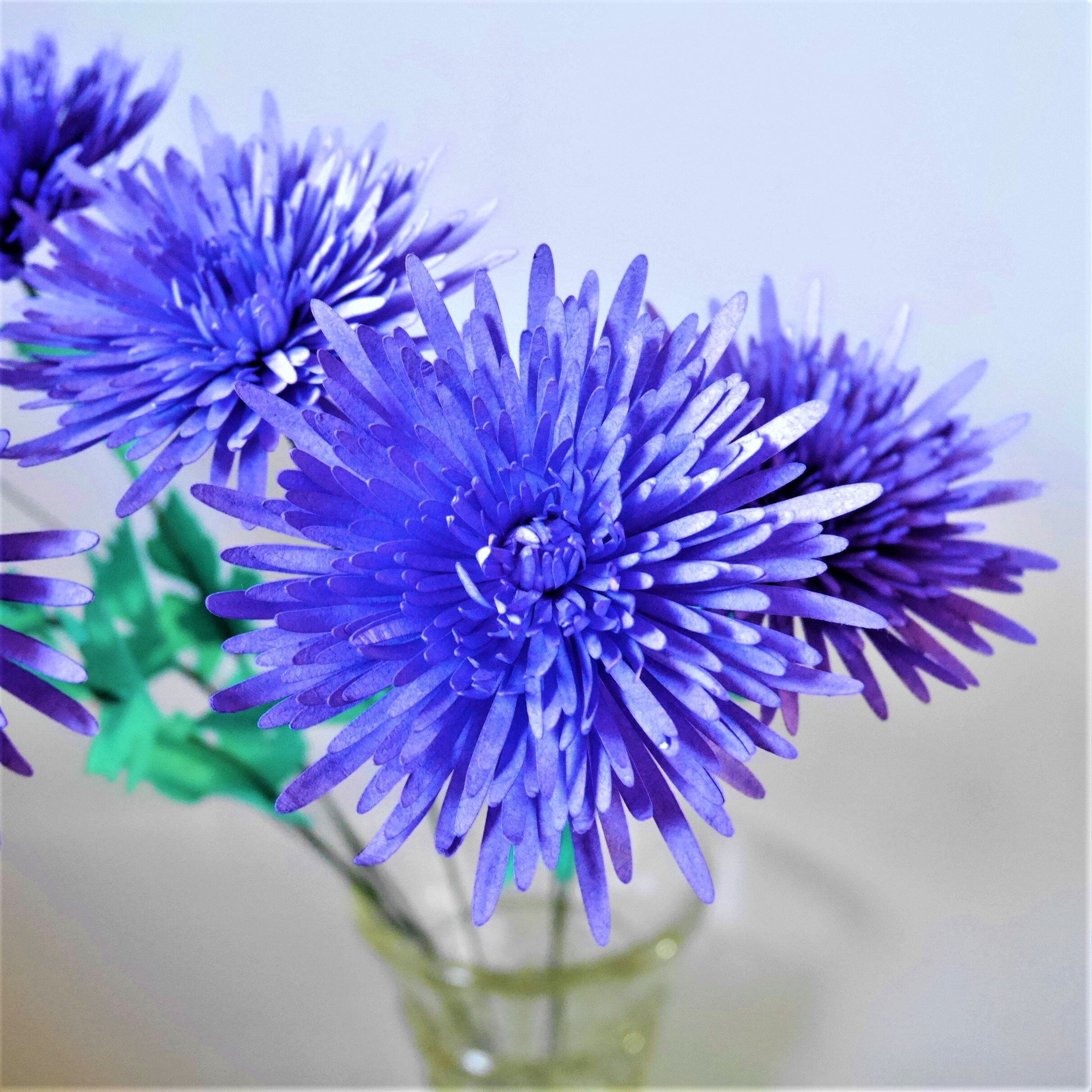 Spider Spray Mum Paper Flower Templates Video Tutorial | Etsy