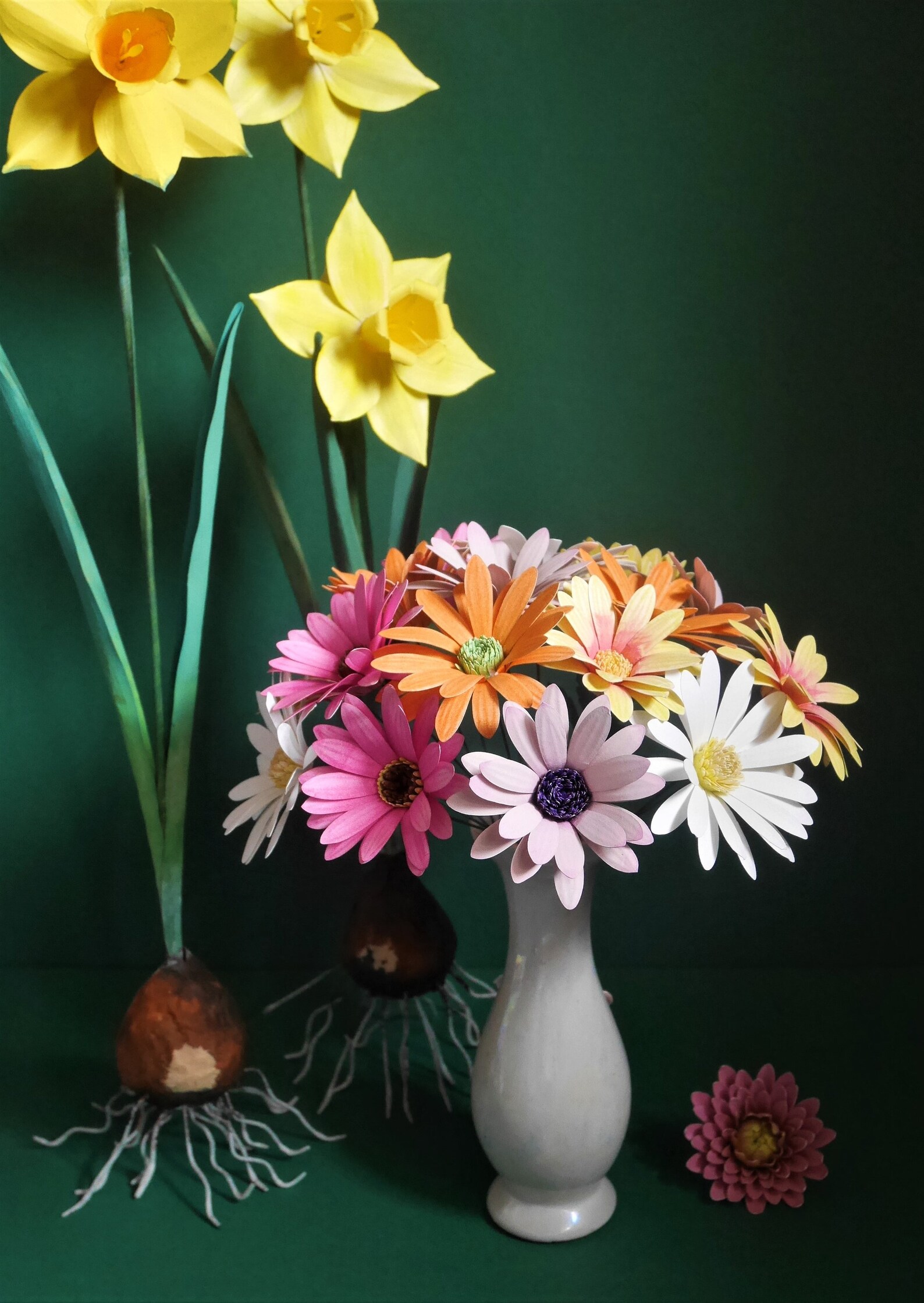 Commercial Use - Daisy - Flower Tempates - Video Tutorial - Digital ...