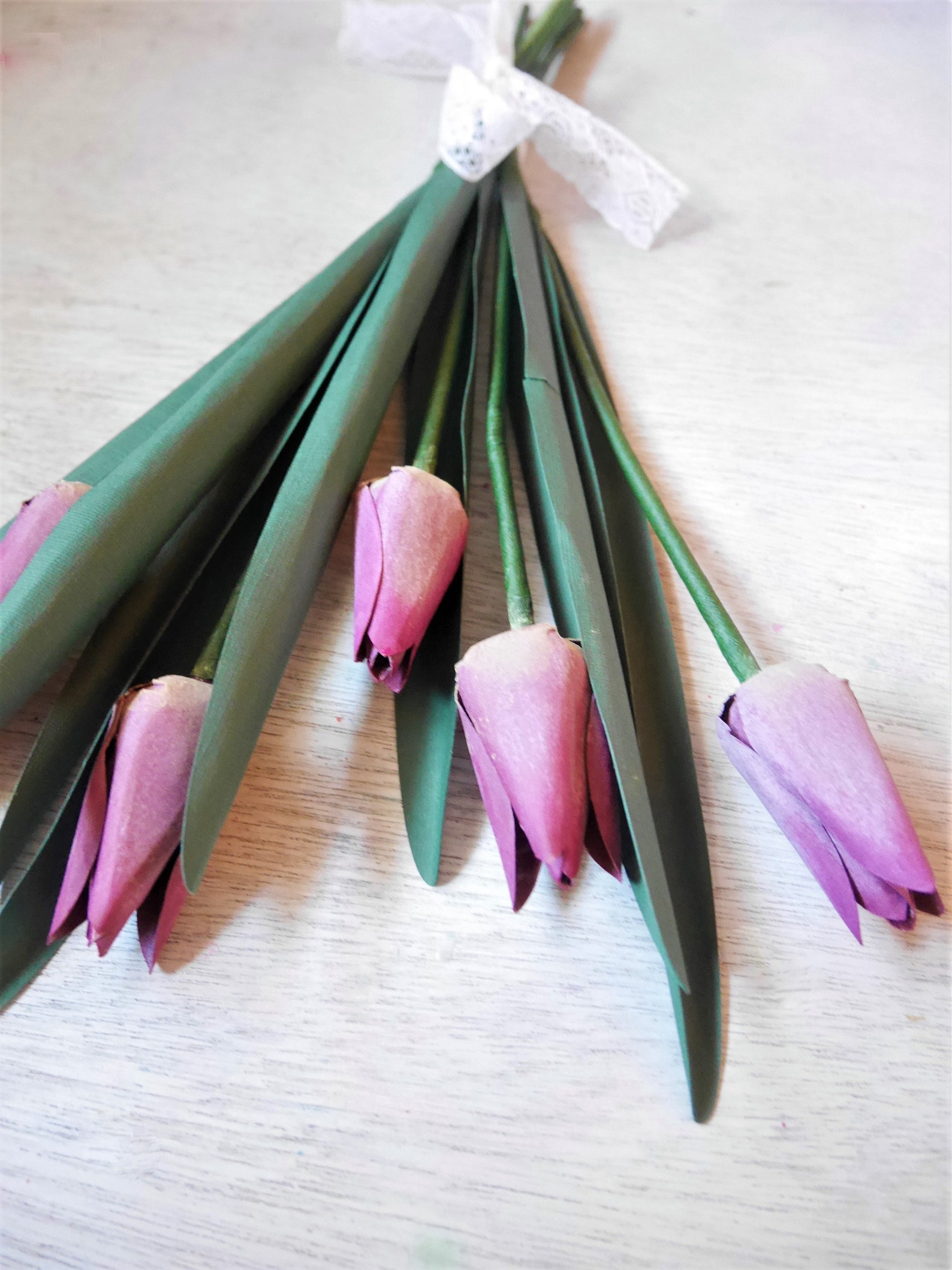 MG Tulip - Paper Flower - Templates - DIY - Instant Download - Video ...