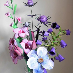 Commercial Use - Thistle - Paper Flower Templates - Digital Delivery ...