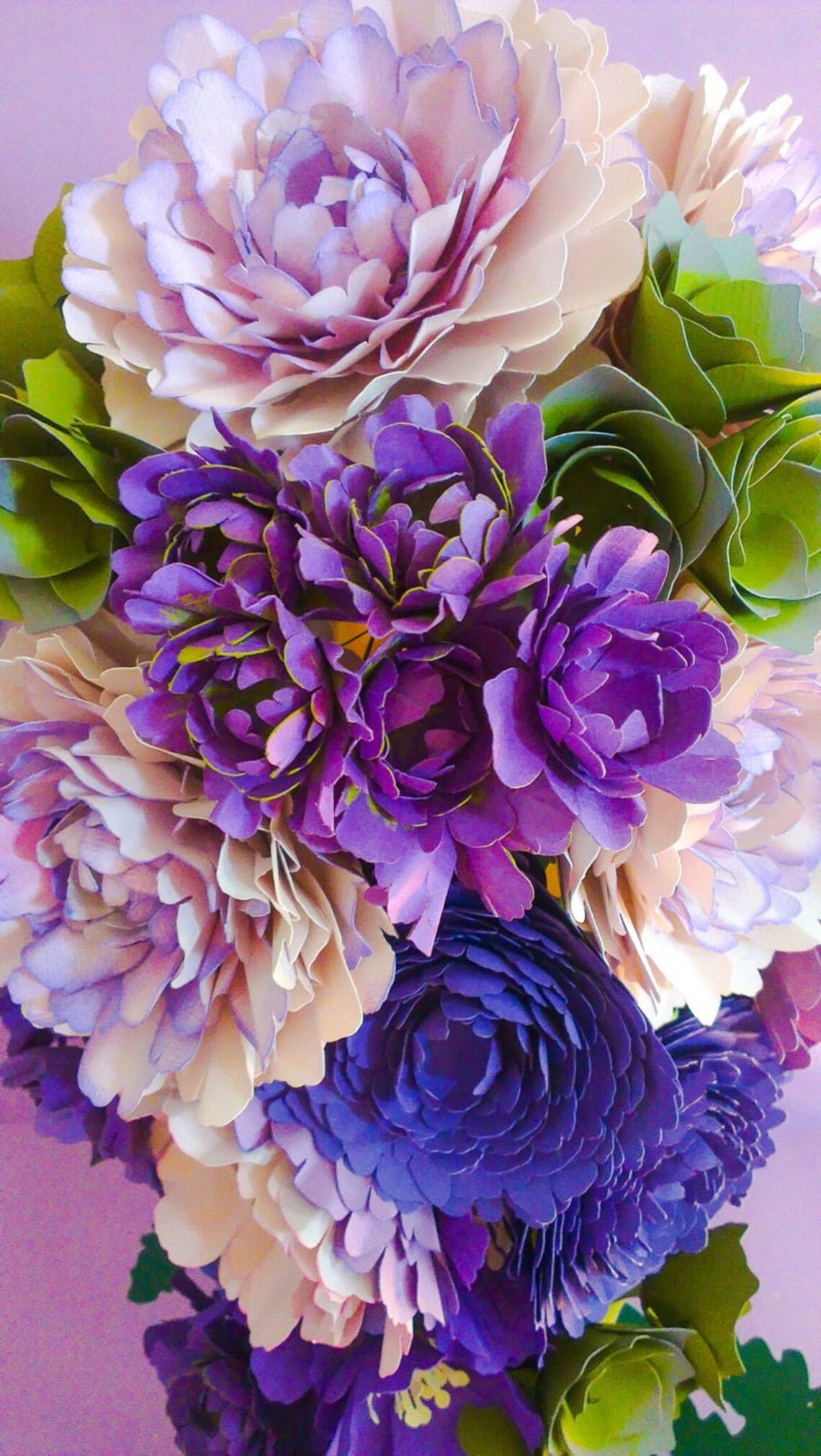 Garden Rose Majestic Paper Flower Templates DIY | Etsy