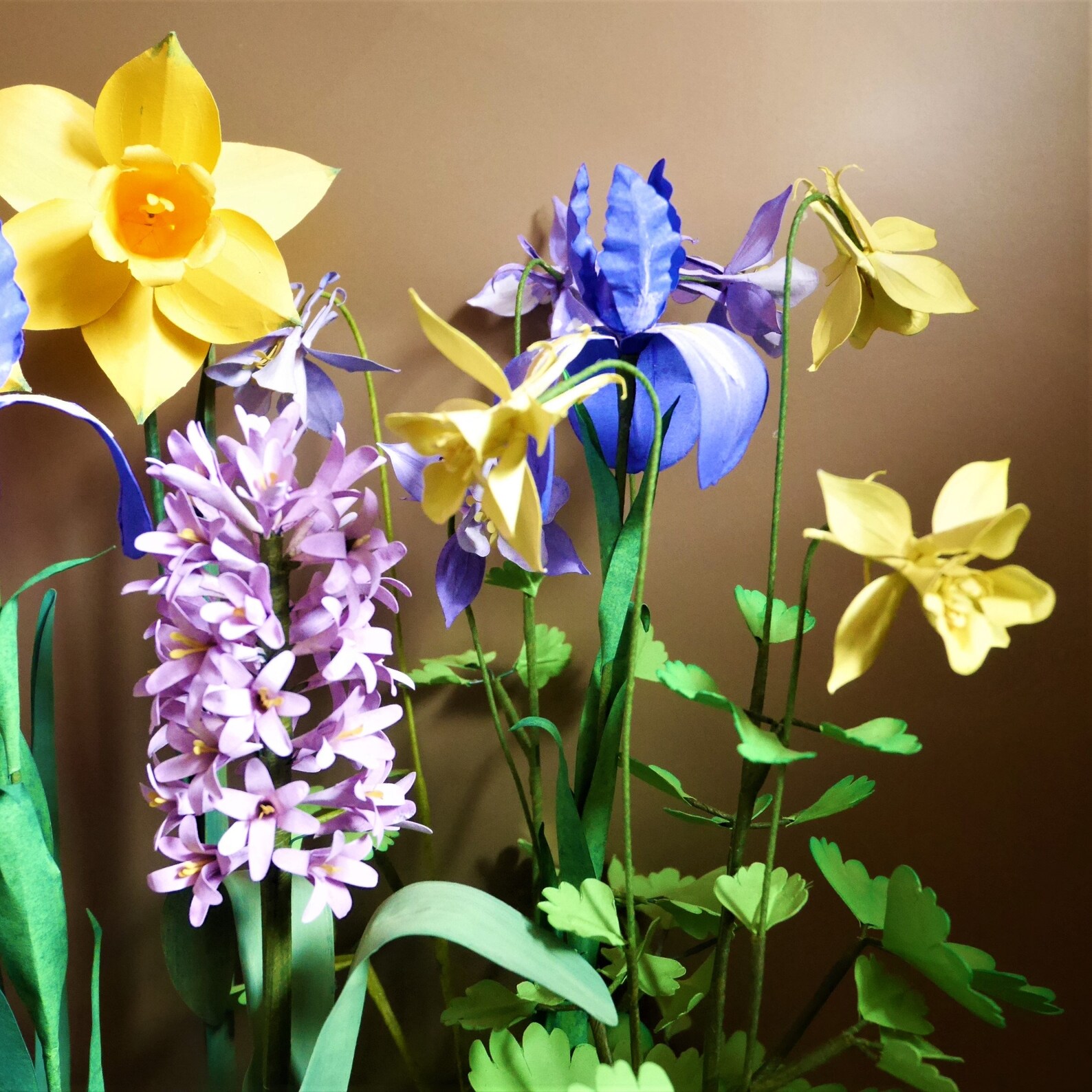 Columbine Flower - Templates - Paper Flower - Instant Download - Video ...