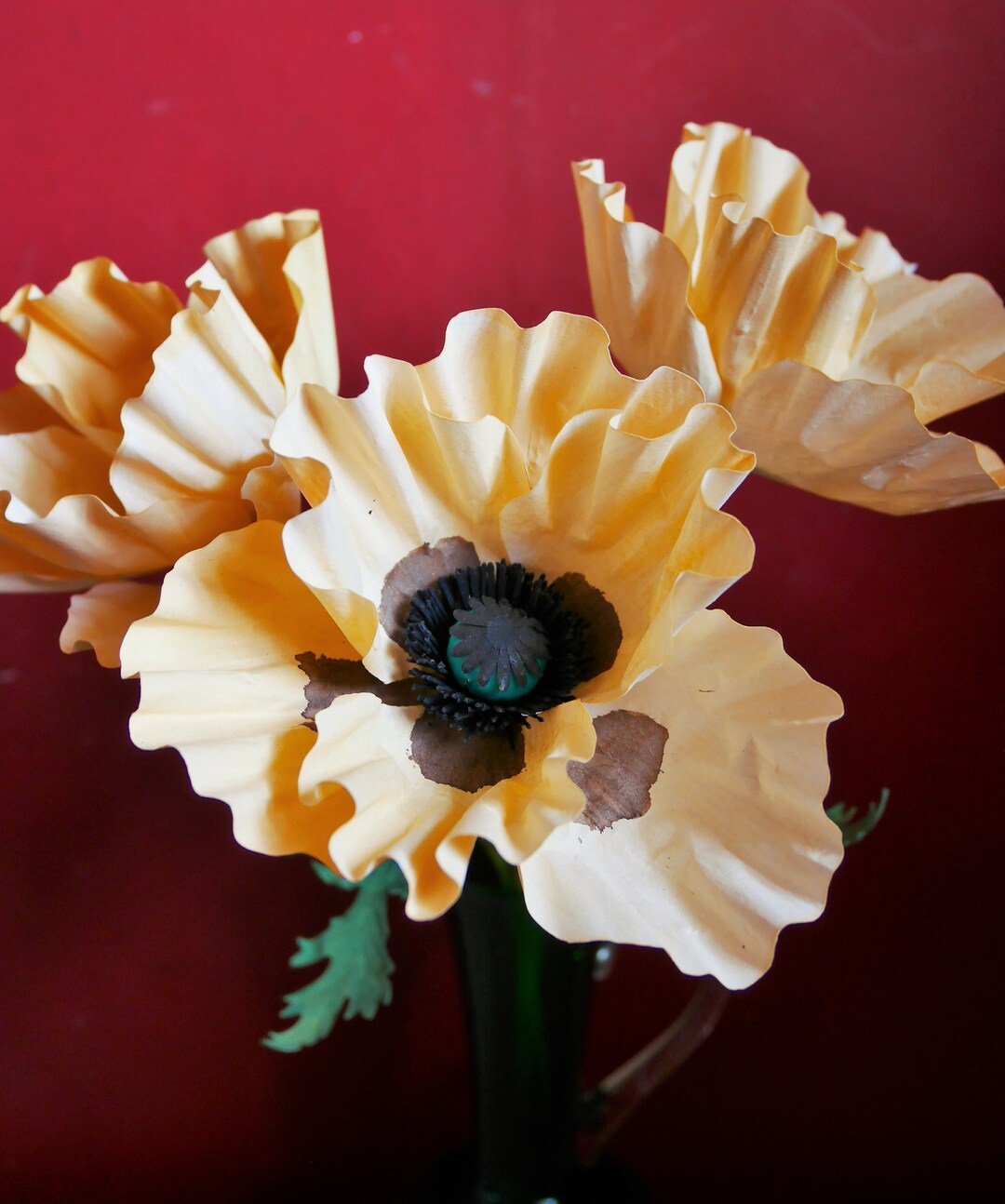 Oriental Poppy - Paper Flower - Templates - Instant Download - DIY ...