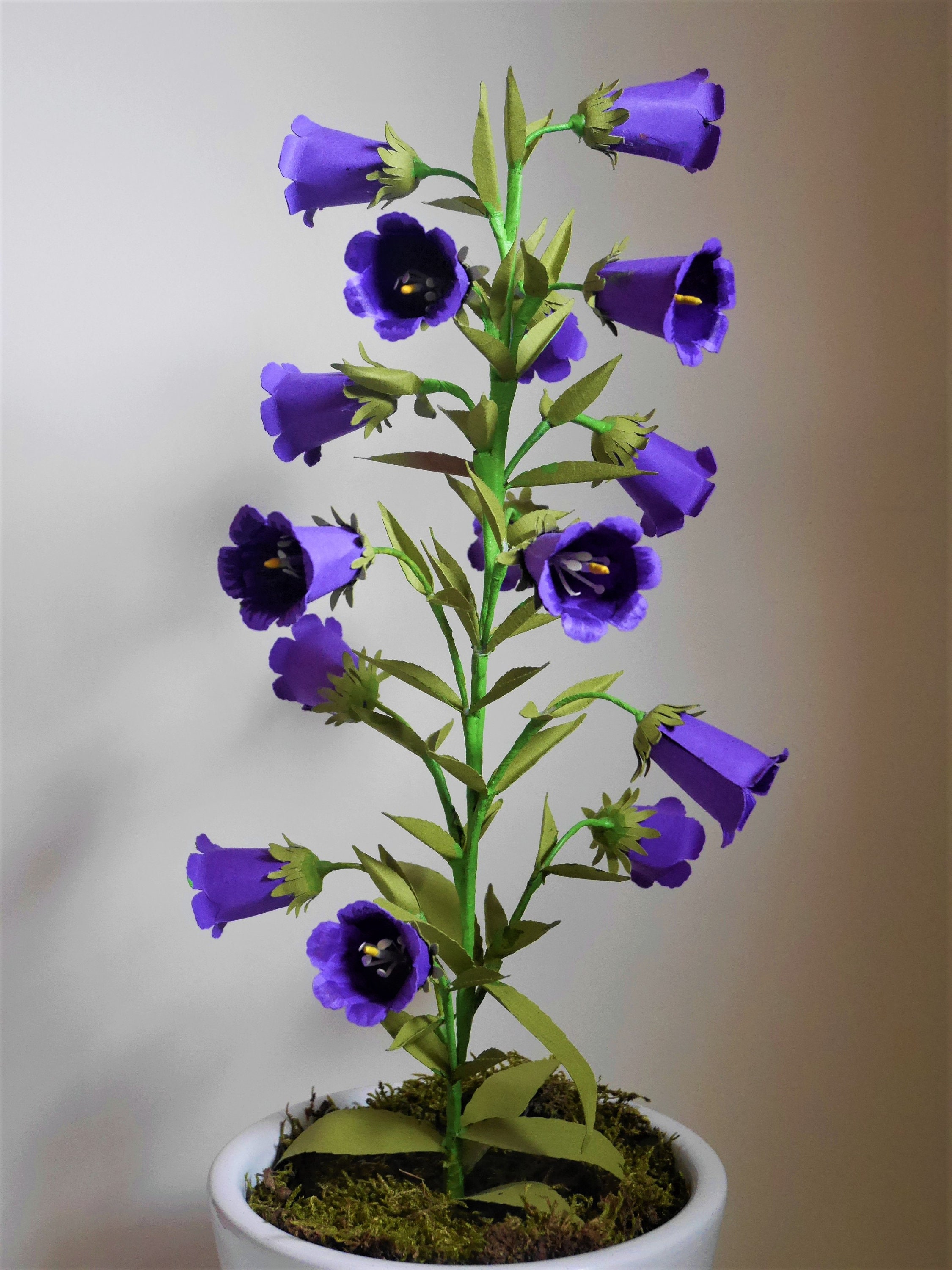 Canterbury Bells - Paper Flower - Templates - Instant Download - SVG ...