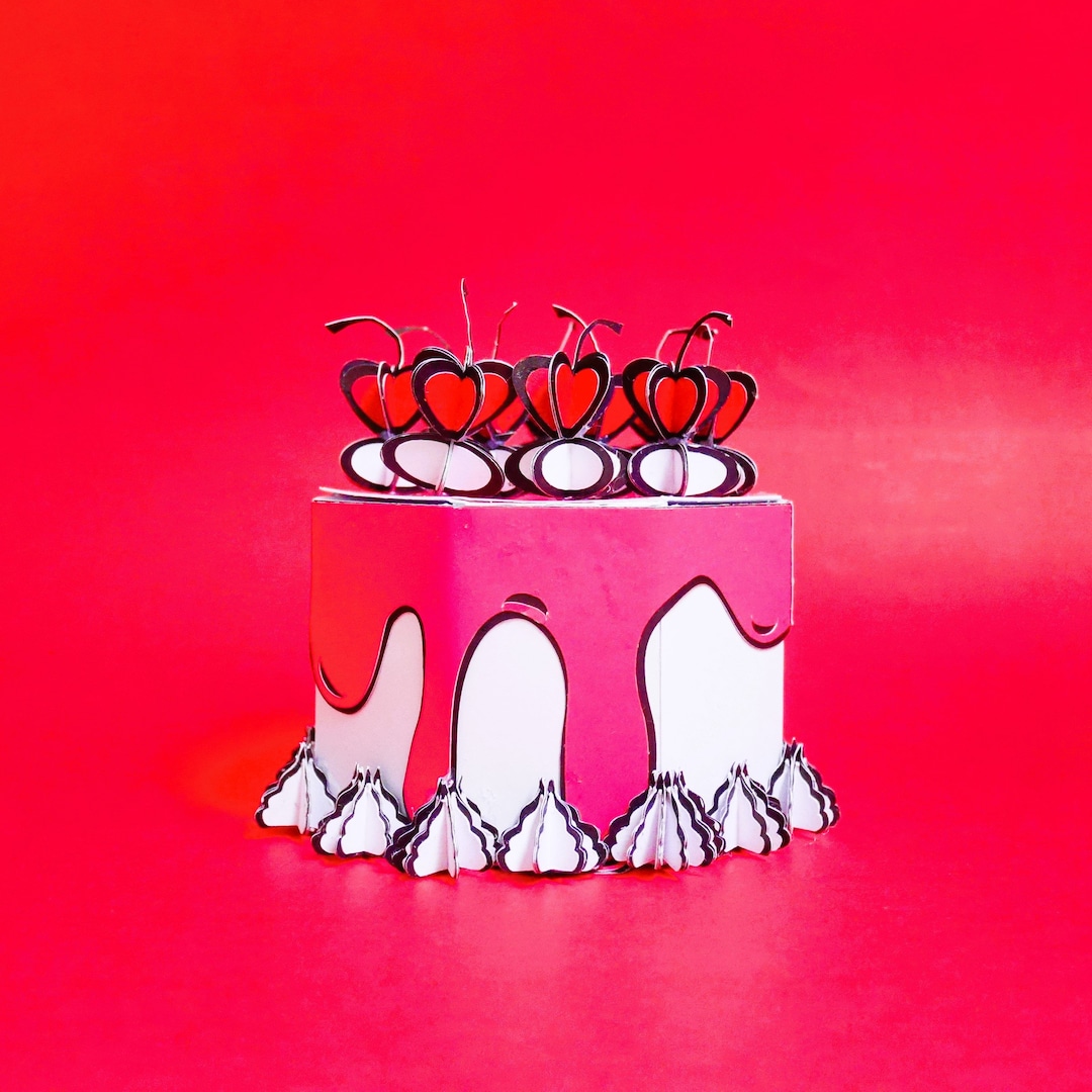 Small Cake Box - Templates - Gift Box - Instant Download - Video ...