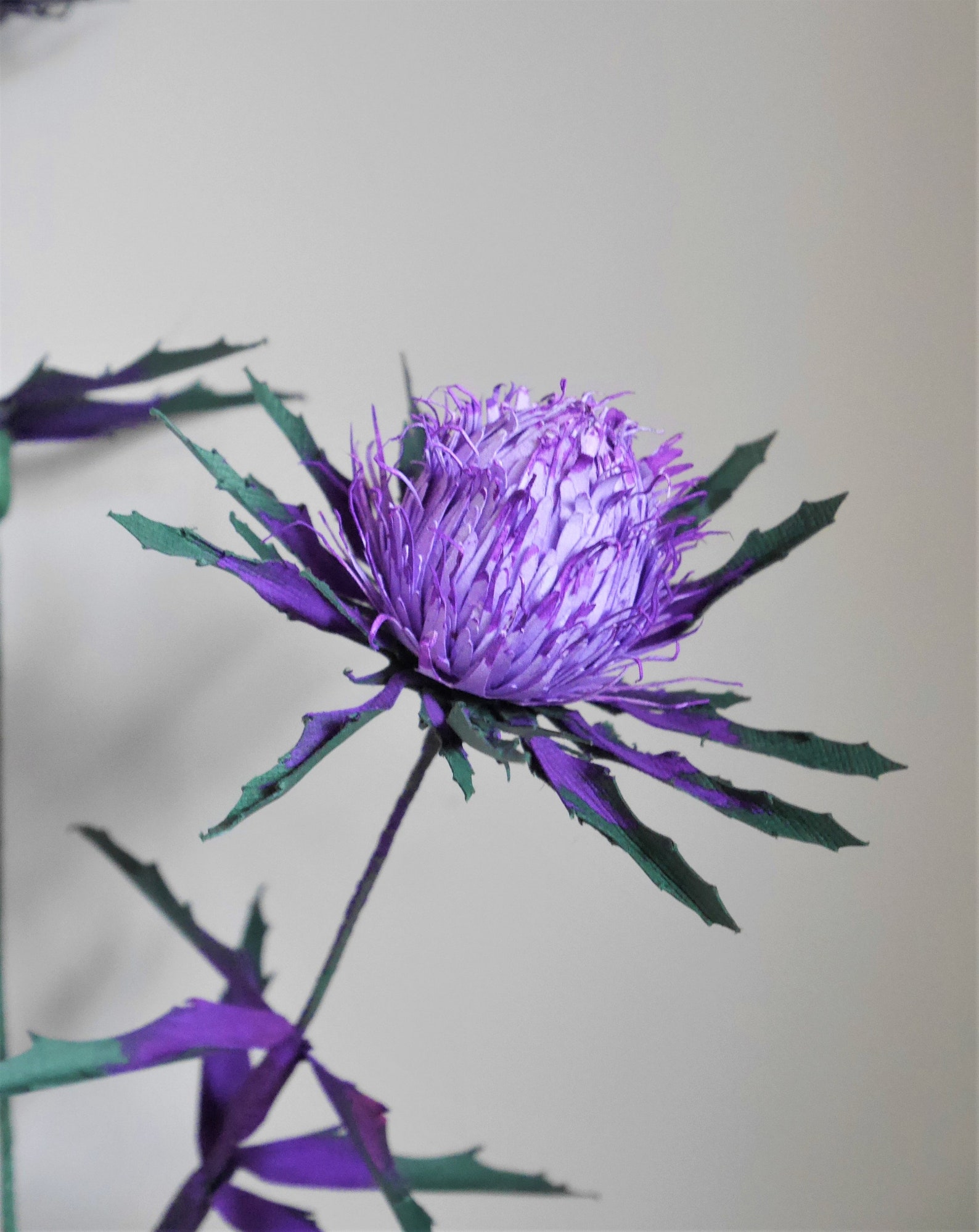 Thistle Paper Flower Templates Instant Download SVG - Etsy