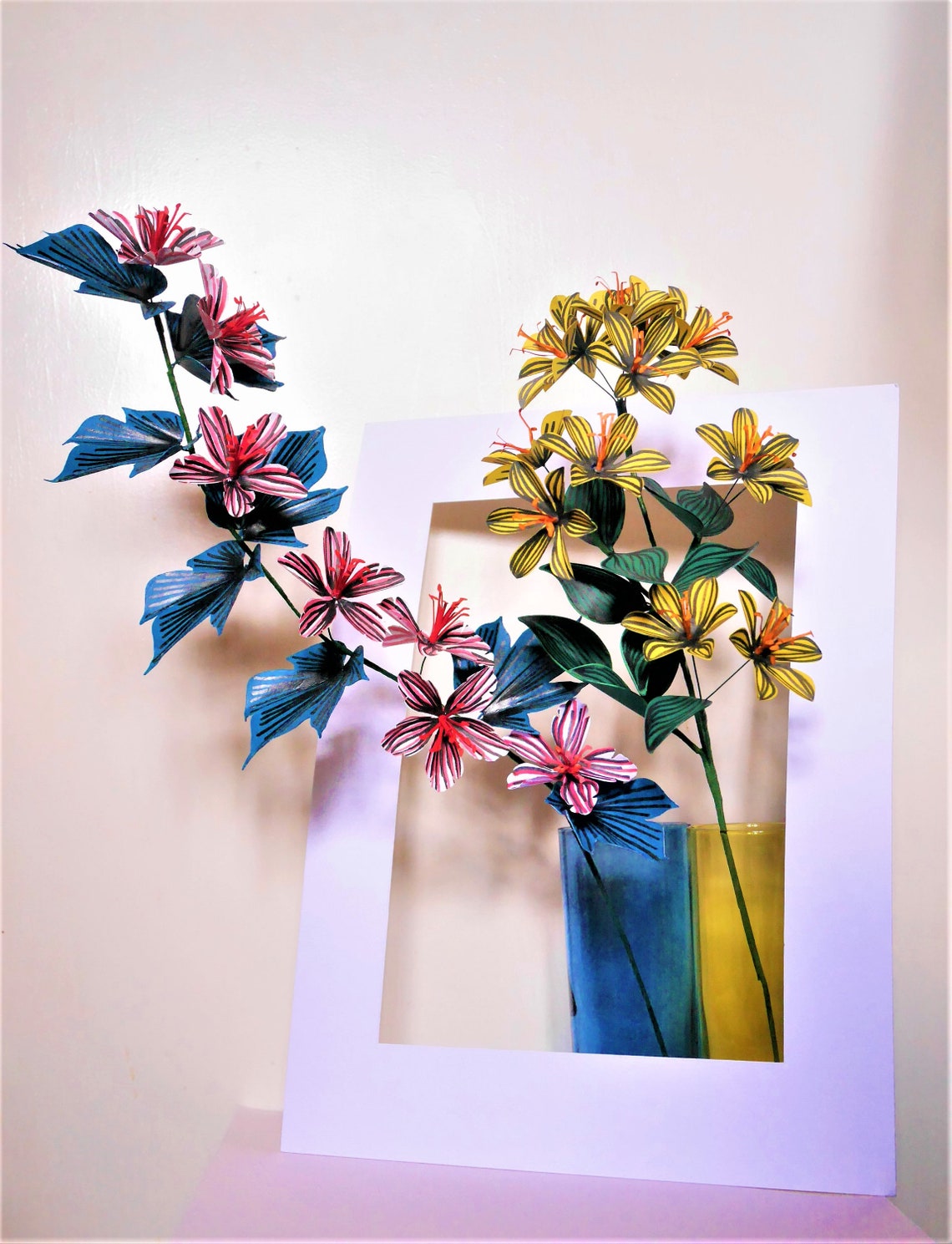 Hau'oli Flower Easy Paper Flower Templates Video - Etsy