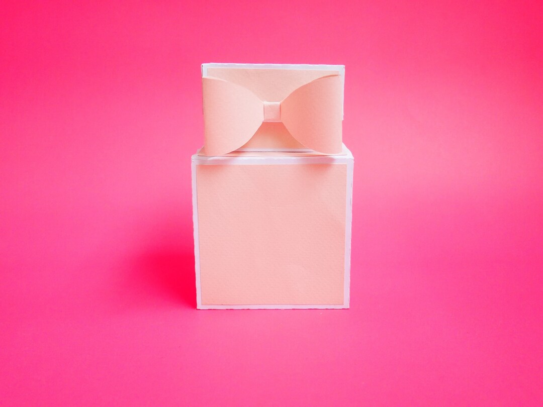 Perfume Bottle Gift Box Template: Medium Favor Box (instant Download ...