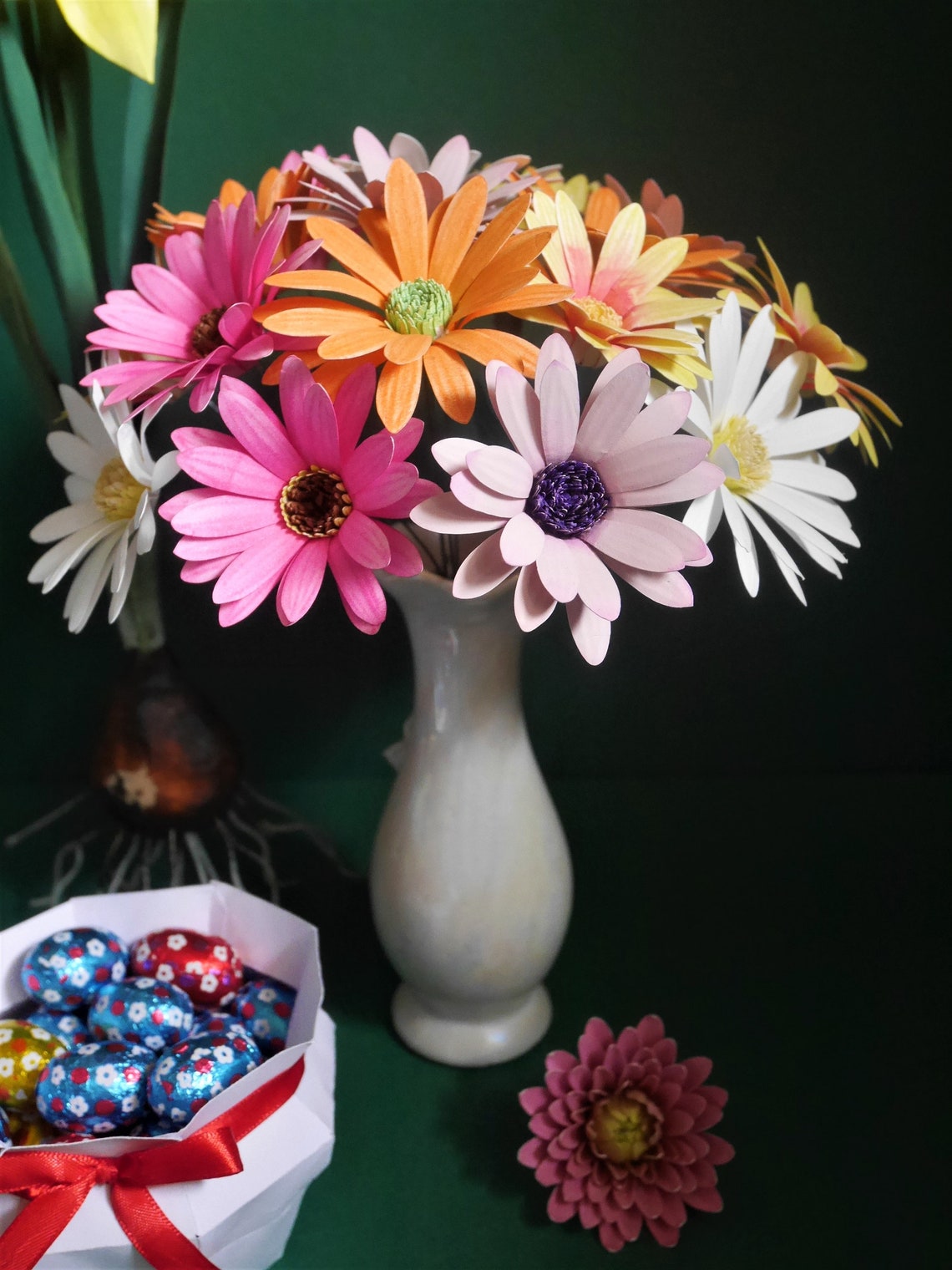 Commercial Use - Daisy - Flower Tempates - Video Tutorial - Digital ...